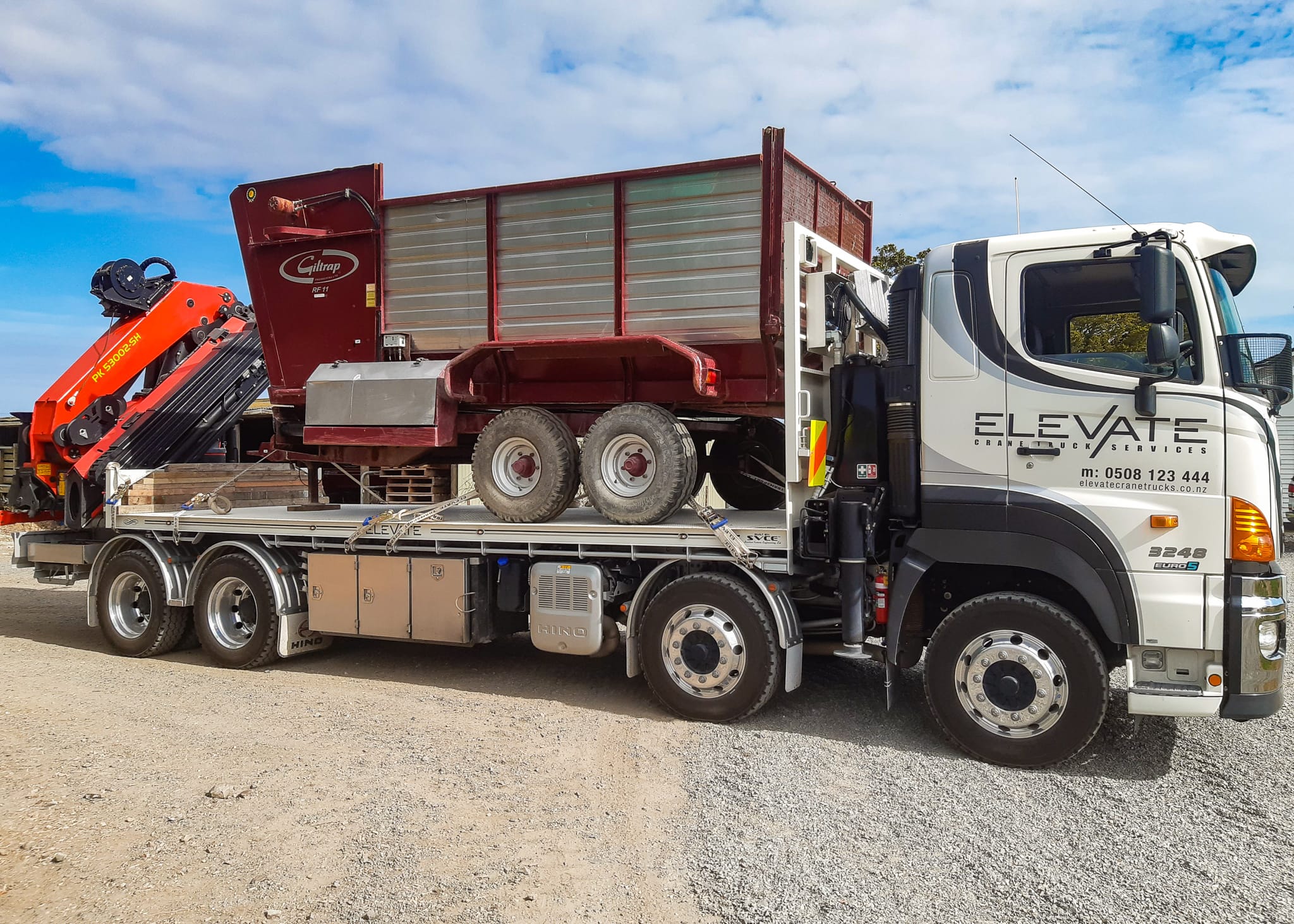 Moving Machinery | Elevate Transport